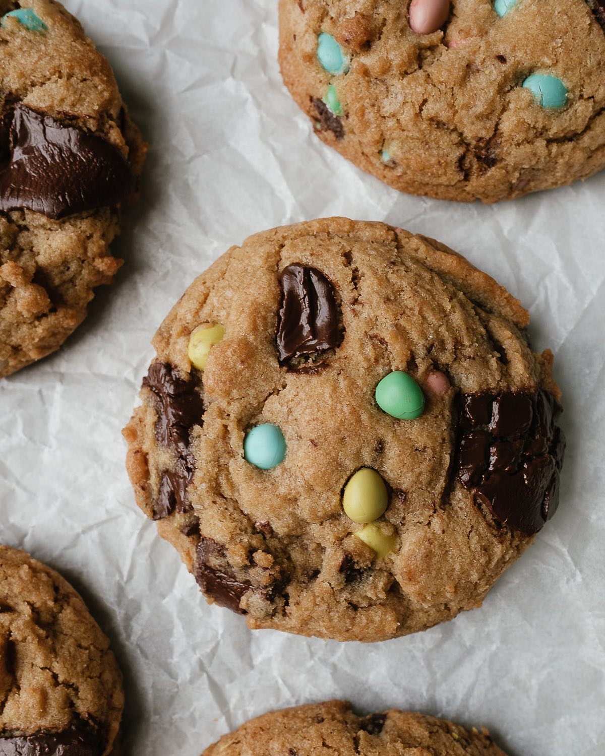 Micro Mini Egg Cookies - half cup measure