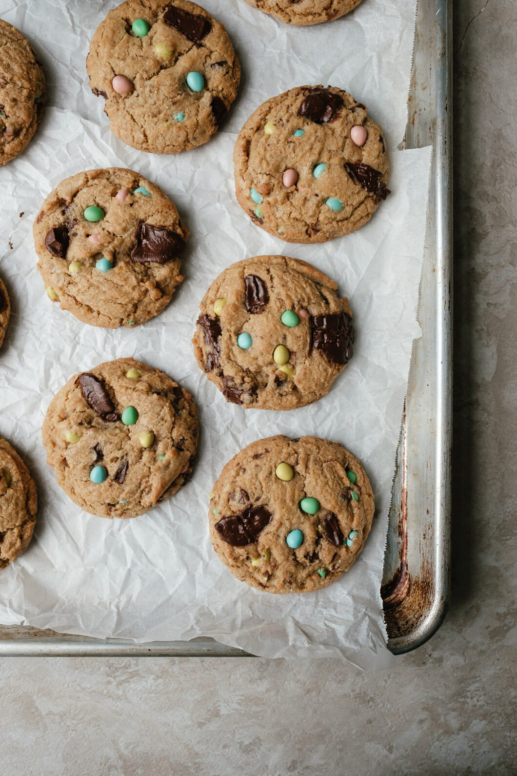 Micro Mini Egg Cookies - half cup measure